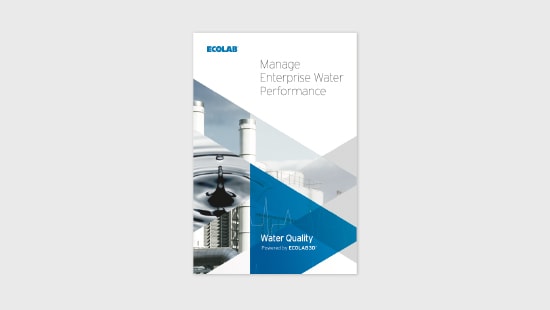 Water Quality Intelligence: Powered by ECOLAB3D™ | Ecolab