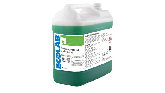 Sanitising Floor and Drain Cleaner | Ecolab